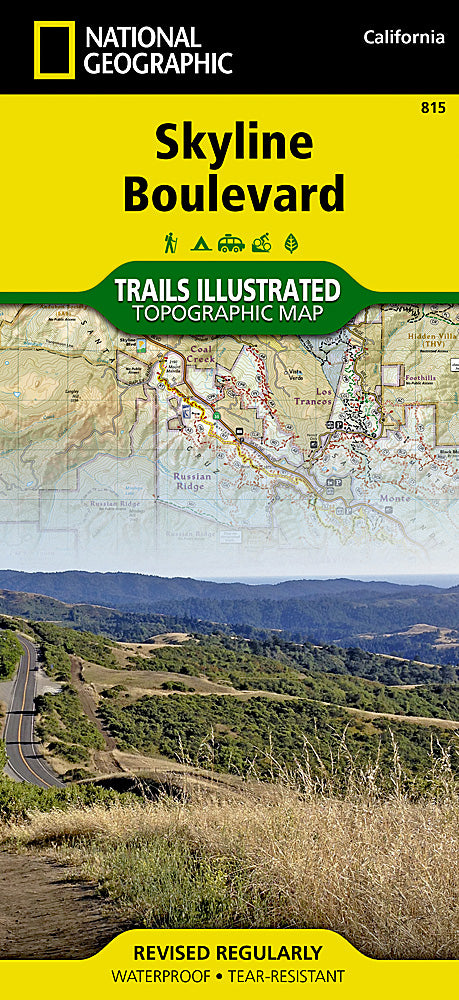 815 :: Skyline Boulevard Map by National Geographic | Avenza Maps