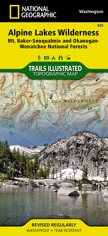 825 :: Alpine Lakes Wilderness [Mt. Baker-Snoqualmie and Okanogan ...