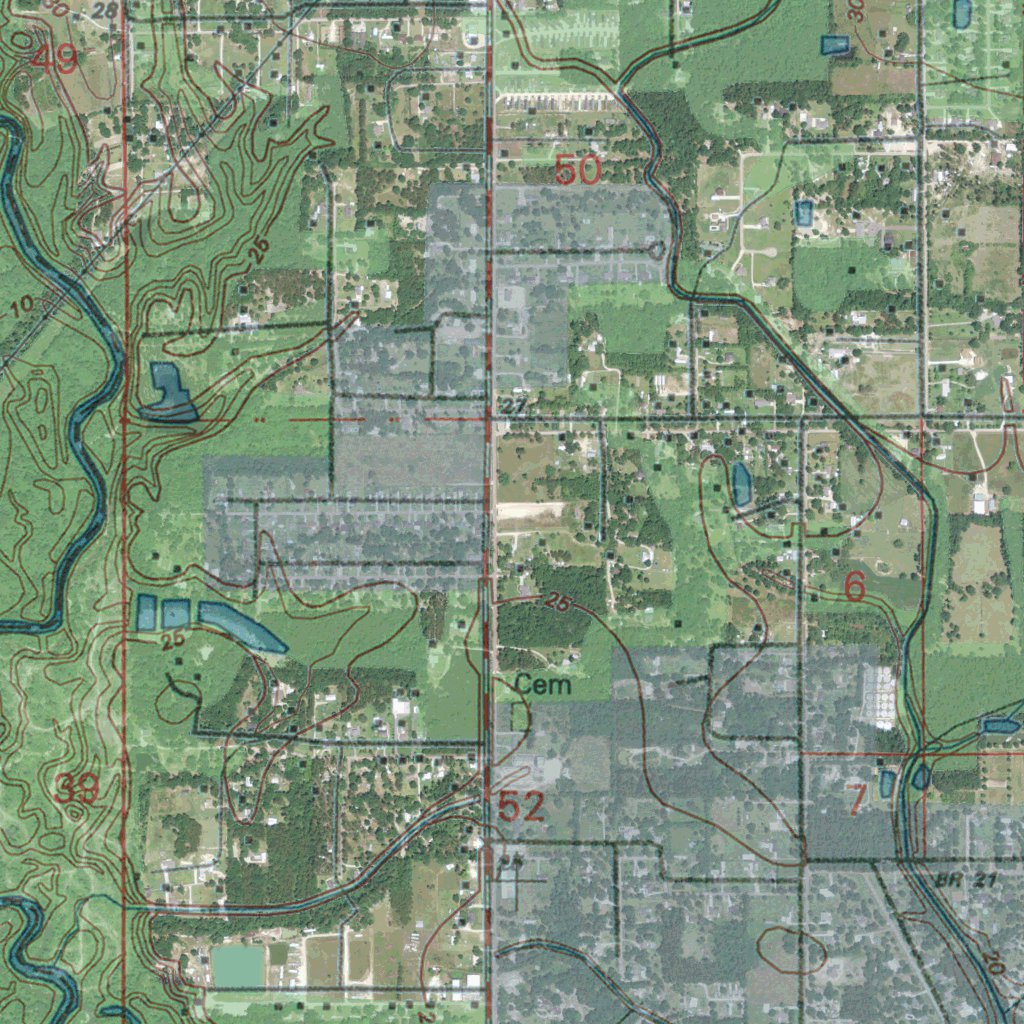 LA-SPRINGFIELD: GeoChange 1962-2010 Map by Western Michigan University ...