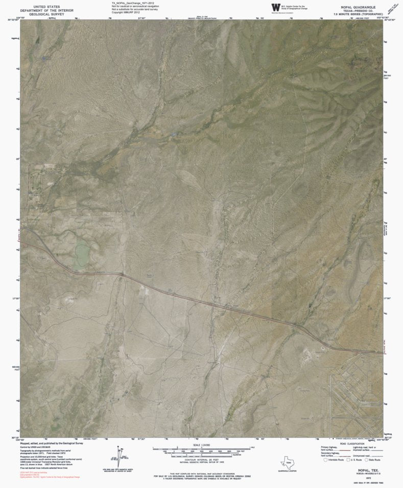TX-NOPAL: GeoChange 1971-2012 Map by Western Michigan University ...