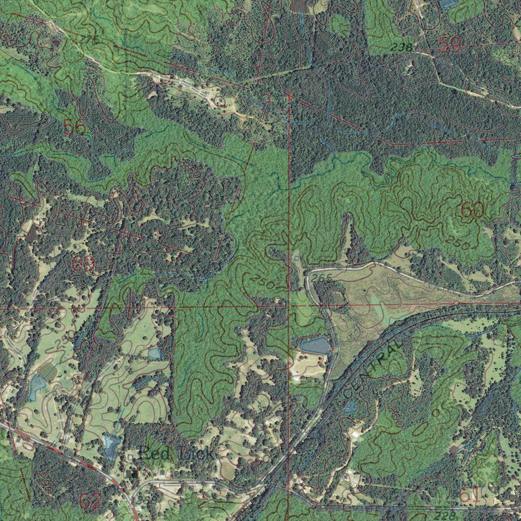 MS-RED LICK: GeoChange 1958-2012 Map by Western Michigan University ...