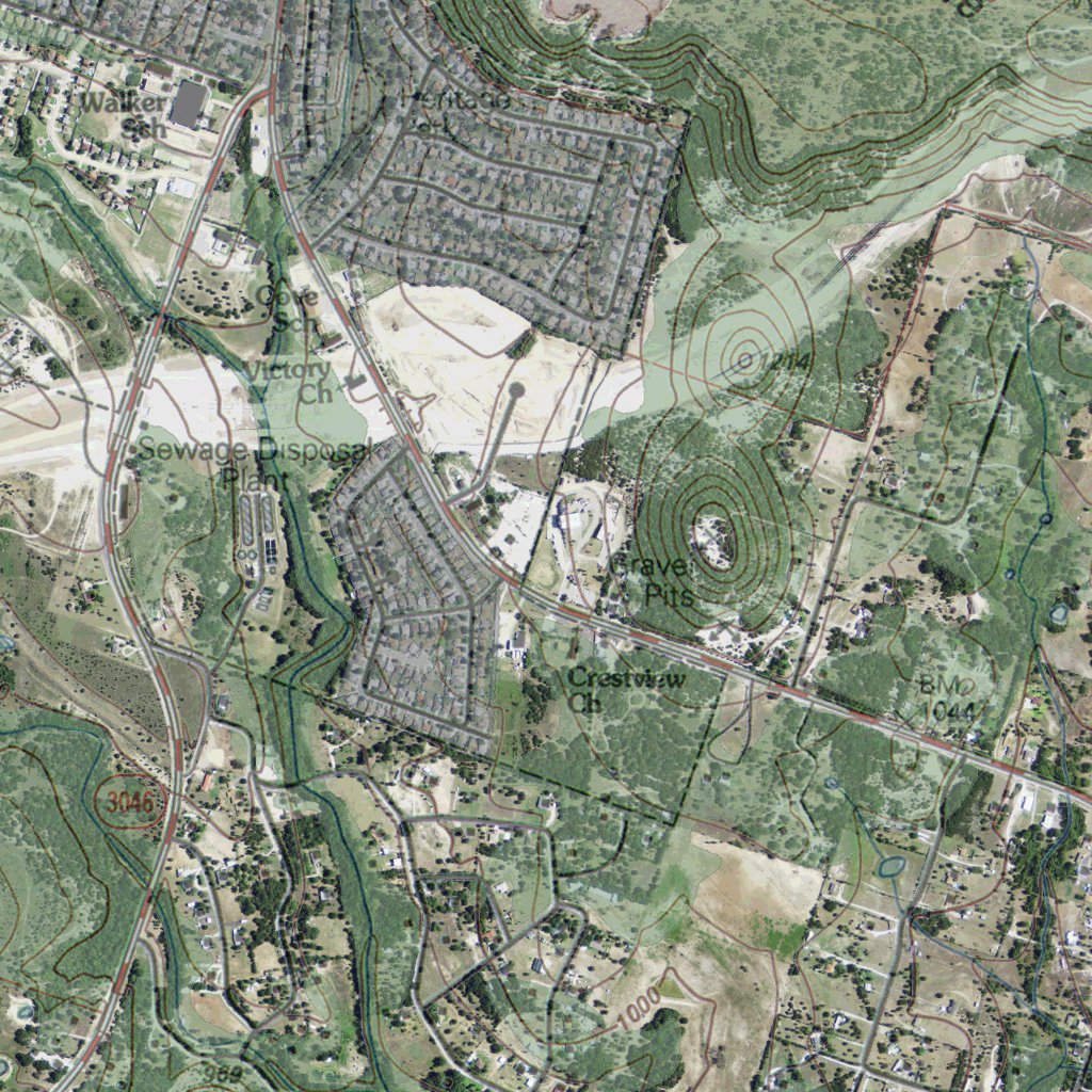 TX-COPPERAS COVE: GeoChange 1990-2012 Map by Western Michigan ...