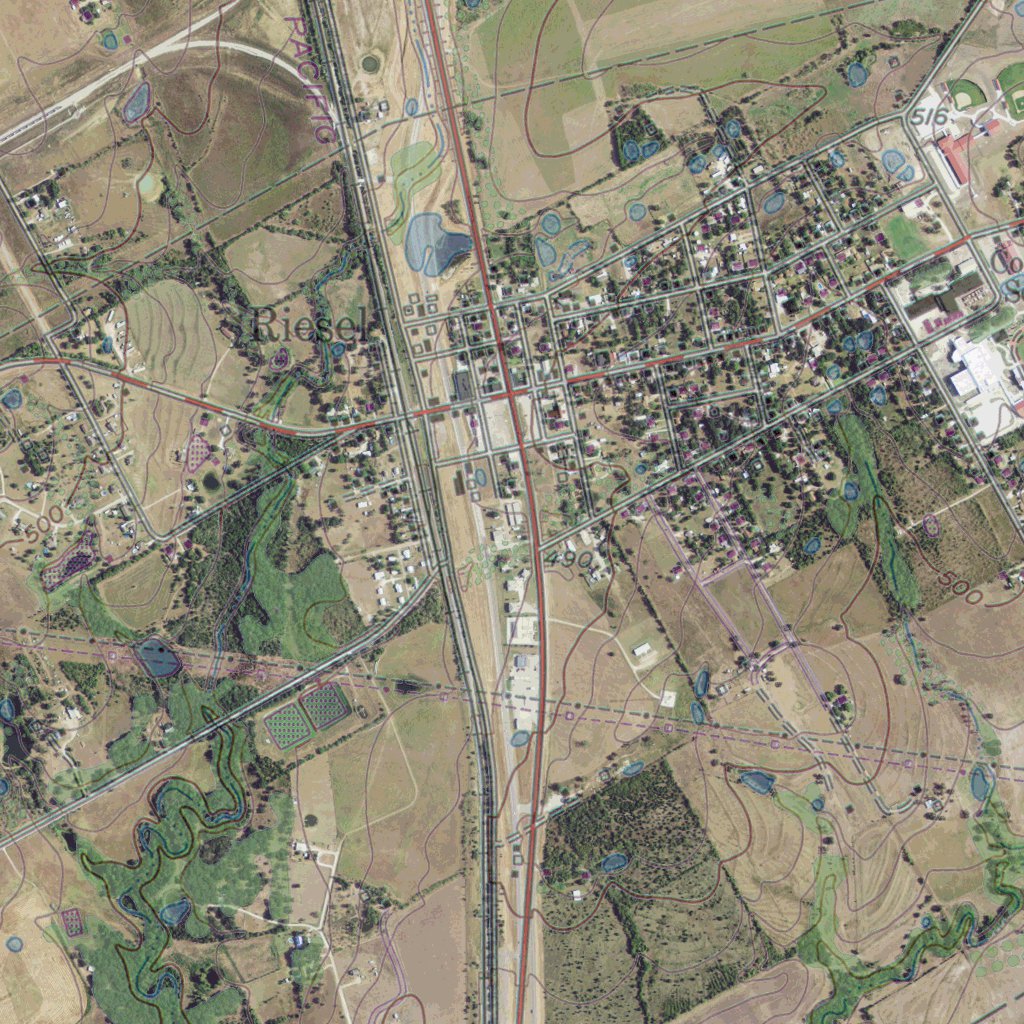TX-RIESEL: GeoChange 1955-2012 Map by Western Michigan University ...