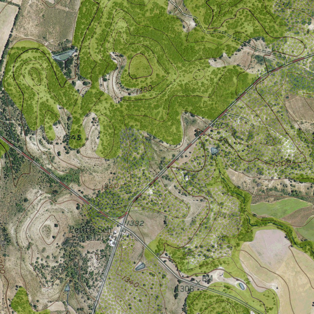 TX-GUSTINE: GeoChange 1955-2012.tif Map by Western Michigan University ...