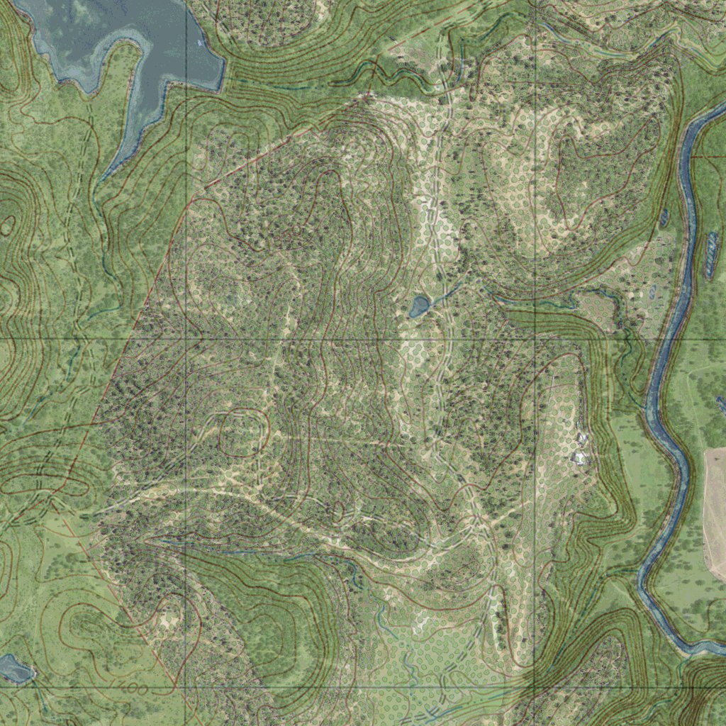 TX-BLANKET SPRINGS: GeoChange 1975-2012.tif Map by Western Michigan ...