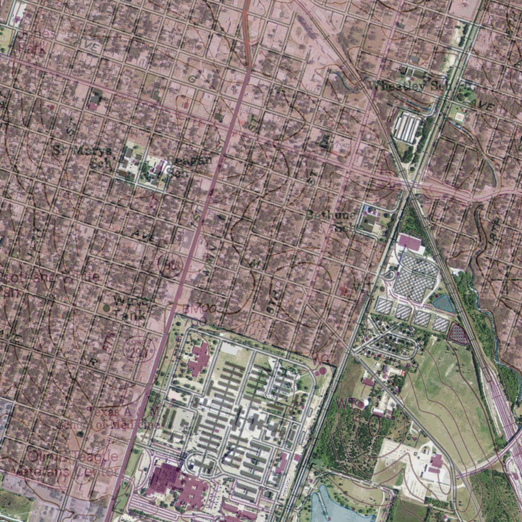TX-TEMPLE: GeoChange 1964-2012 Map by Western Michigan University ...