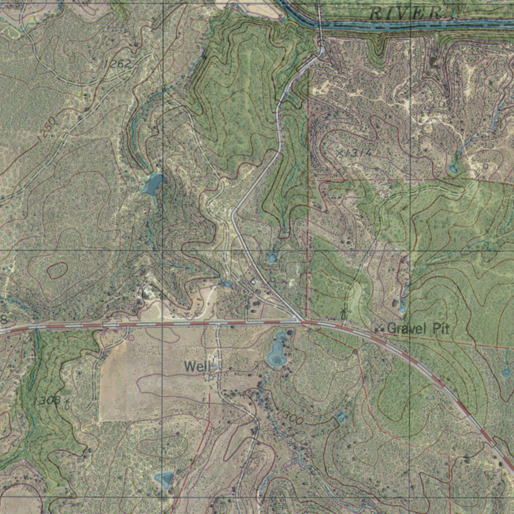 TX-REGENCY: GeoChange 1975-2012.tif Map by Western Michigan University ...
