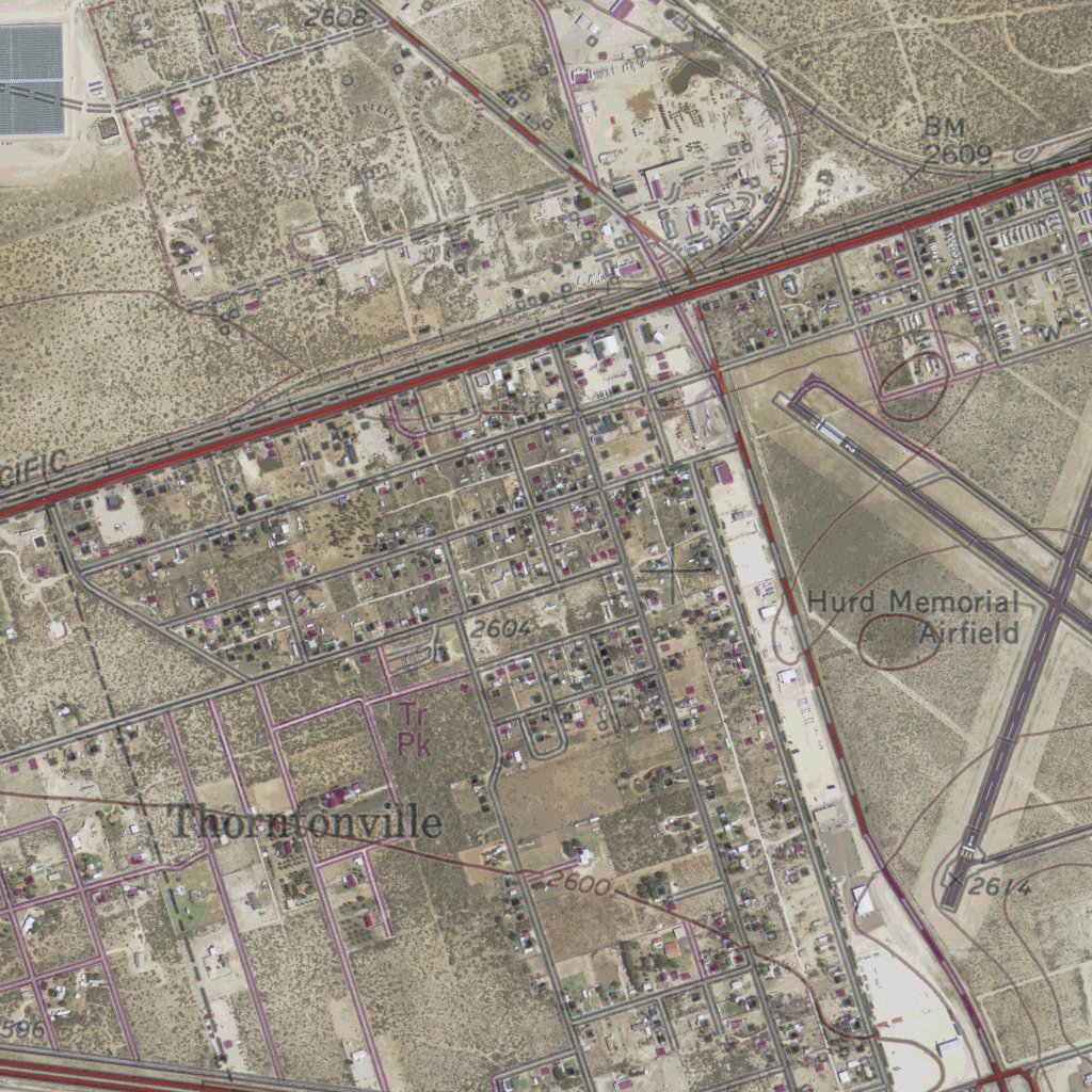 TX-MONAHANS: GeoChange 1967-2012 Map by Western Michigan University ...