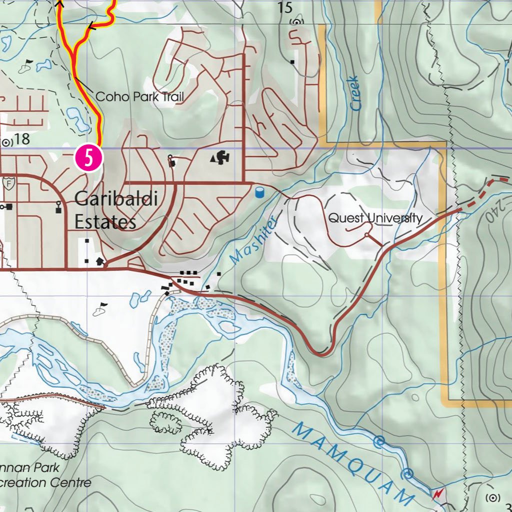Squamish-Hiking-Map by Canadian Map Makers | Avenza Maps