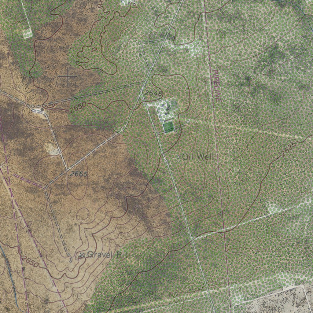 TX-PYOTE WEST: GeoChange 1967-2012 Map by Western Michigan University ...