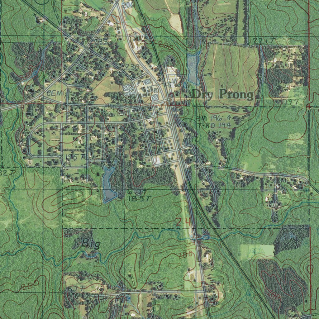 LA-DRY PRONG: GeoChange 1980-2013 Map by Western Michigan University ...