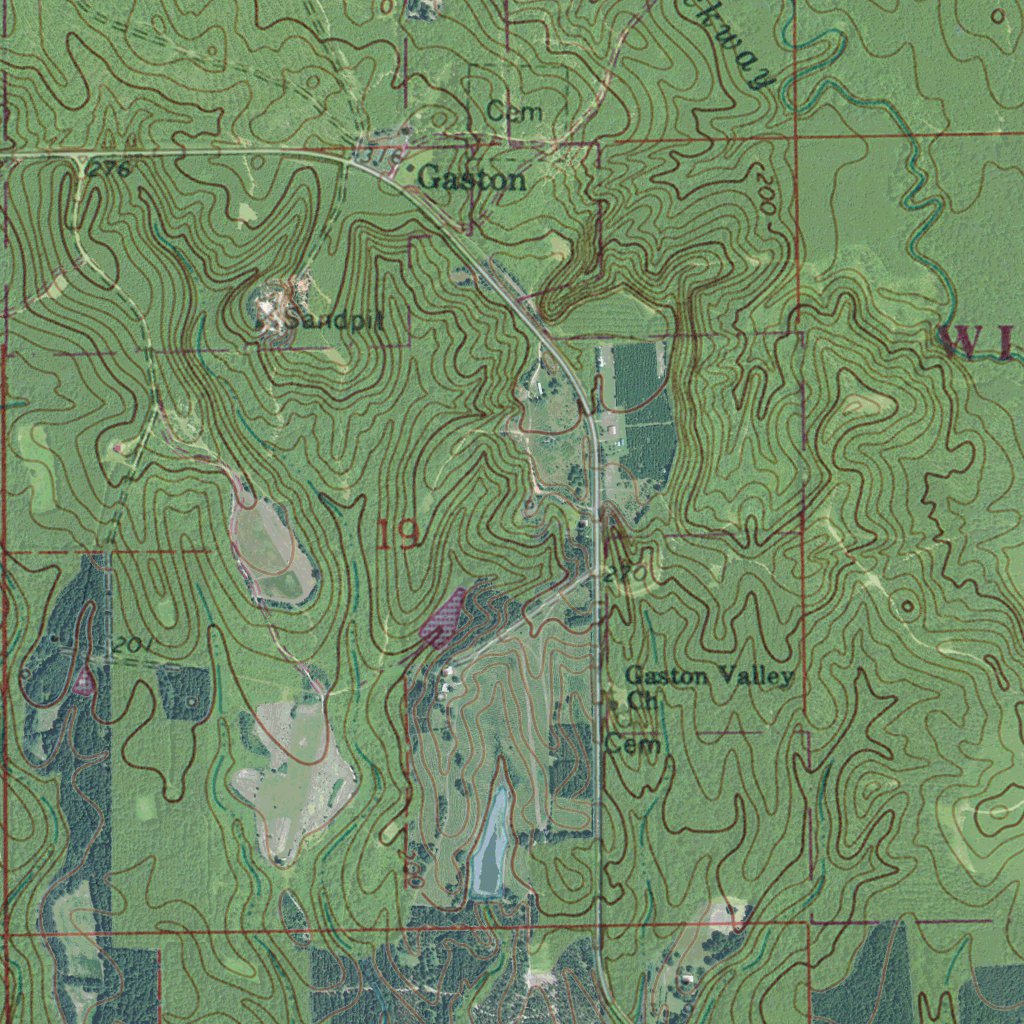 AL-GASTON: GeoChange 1967-2013 Map by Western Michigan University ...