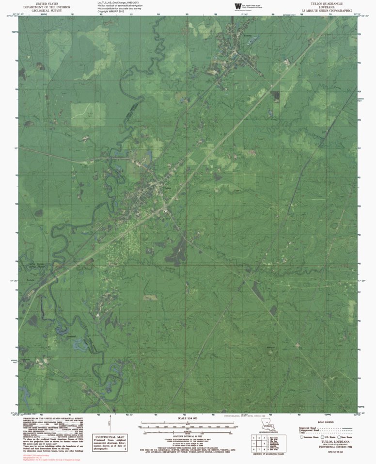 LA-TULLAS: GeoChange 1980-2013 Map by Western Michigan University ...