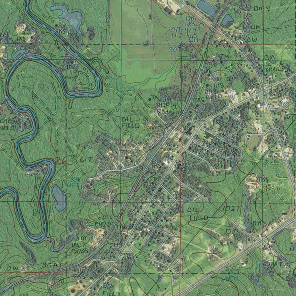 LA-TULLAS: GeoChange 1980-2013 Map by Western Michigan University ...