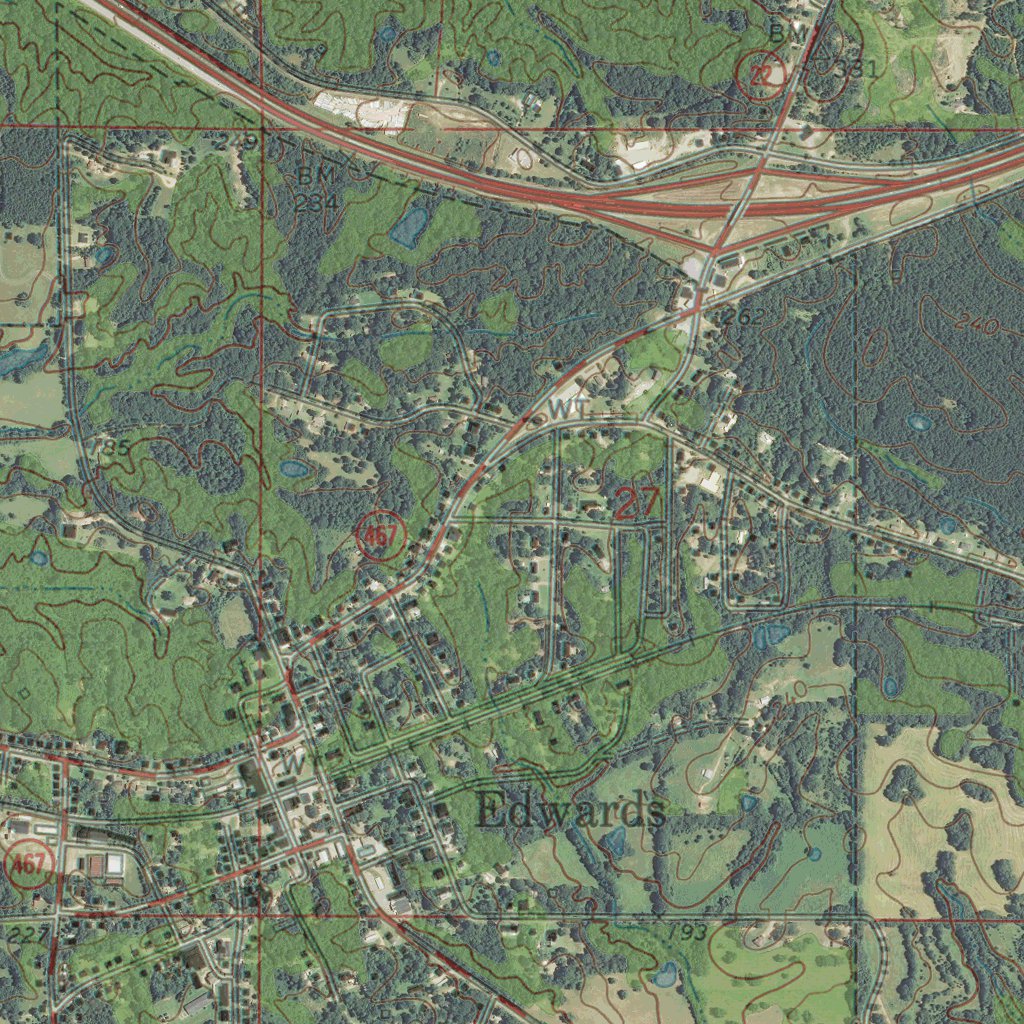 MS-EDWARDS: GeoChange 1971-2012 Map by Western Michigan University ...