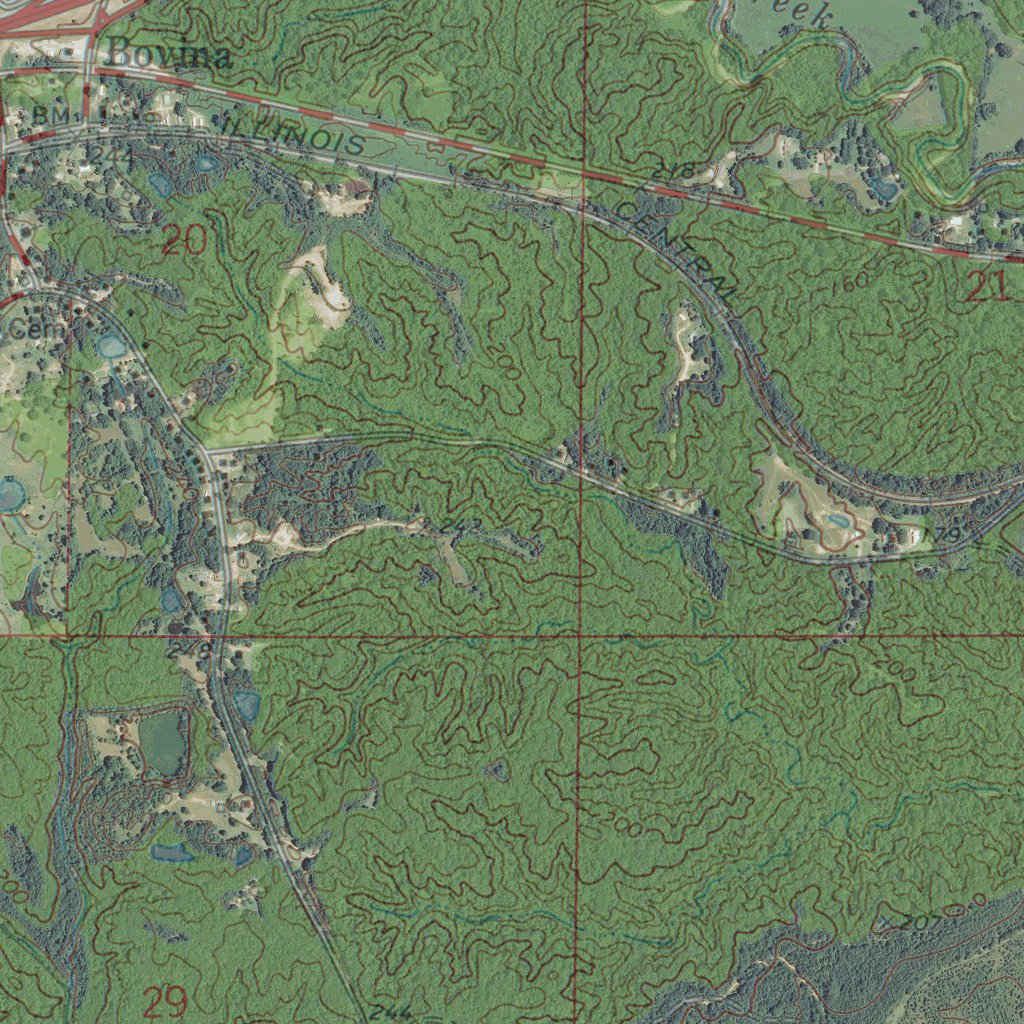MS-BOVINA: GeoChange 1971-2012 Map by Western Michigan University ...