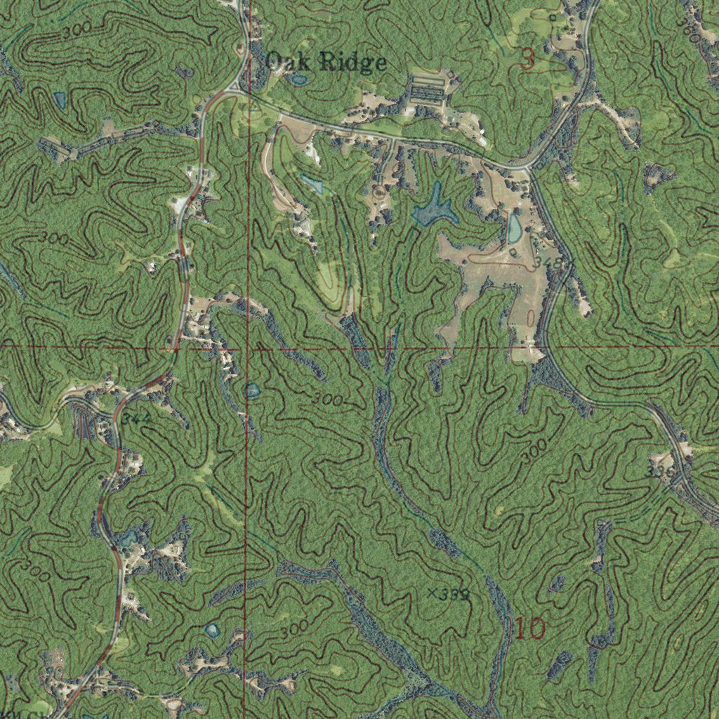 MS-OAK RIDGE: GeoChange 1971-2012 Map by Western Michigan University ...