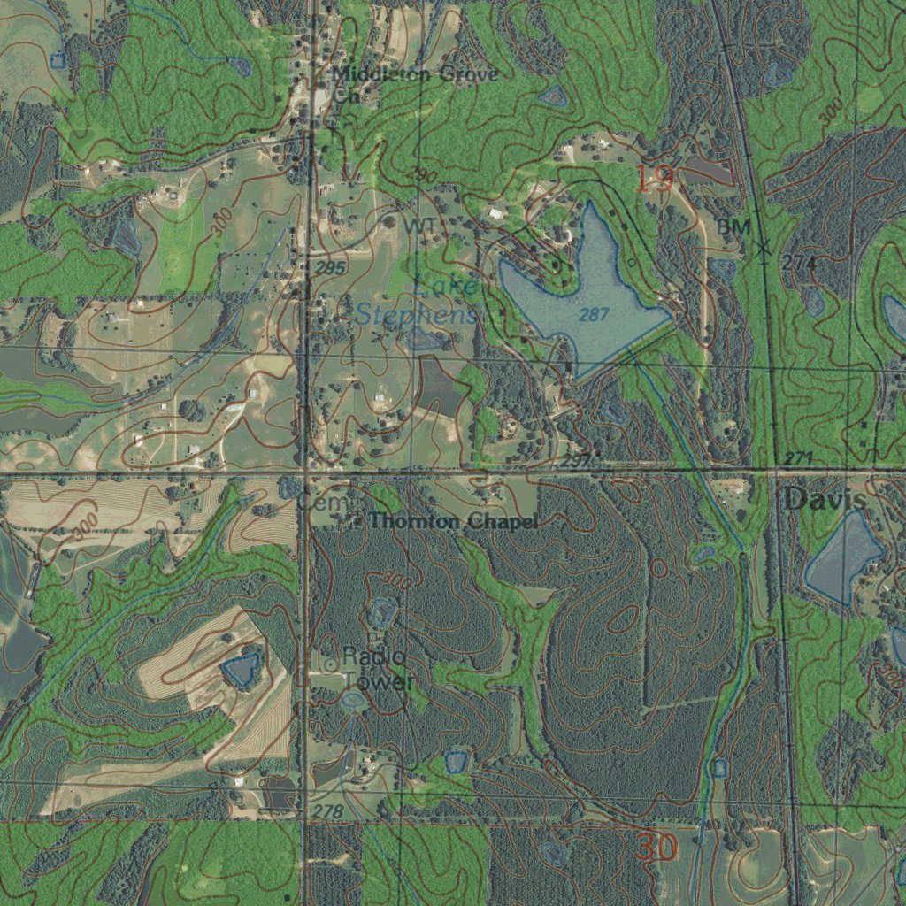 MS-WAY: GeoChange 1958-2012 Map by Western Michigan University | Avenza ...