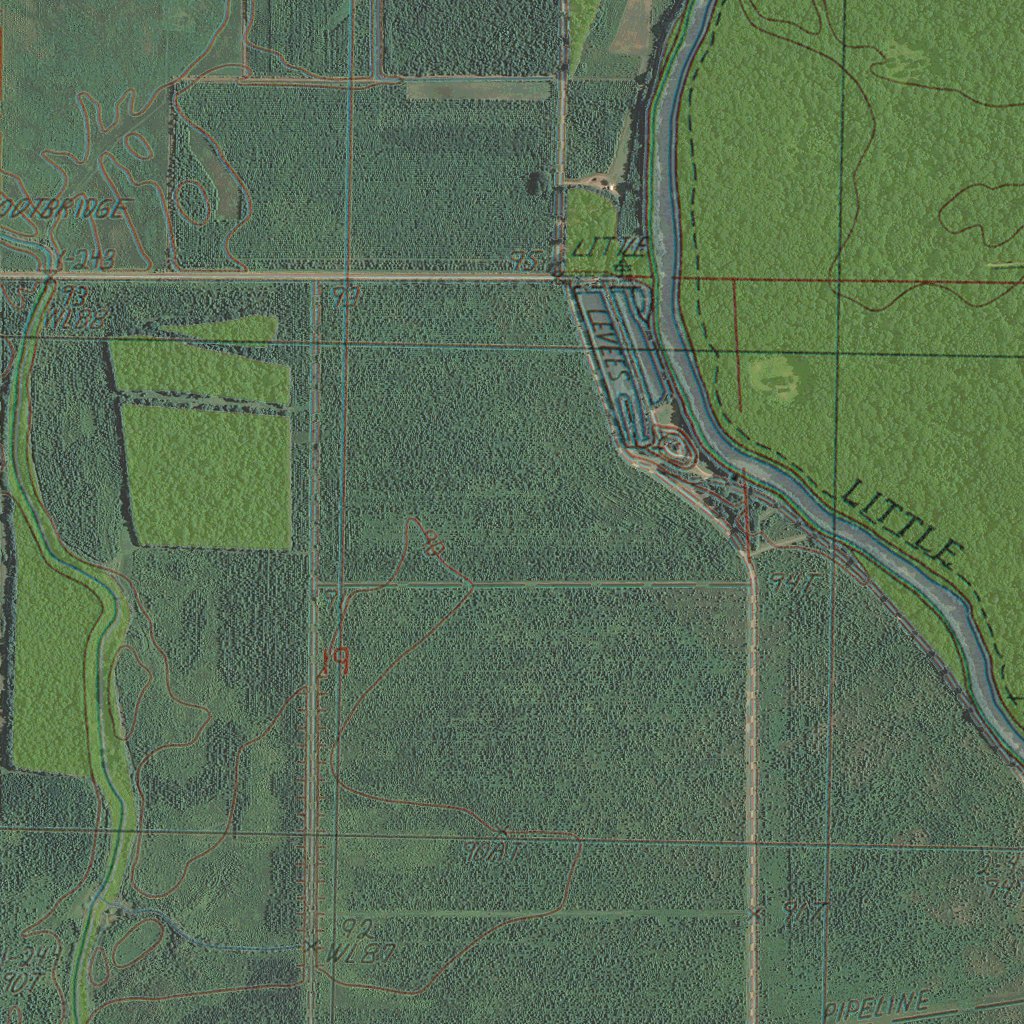 MS-RED ROCK: GeoChange 1982-2012 Map by Western Michigan University ...