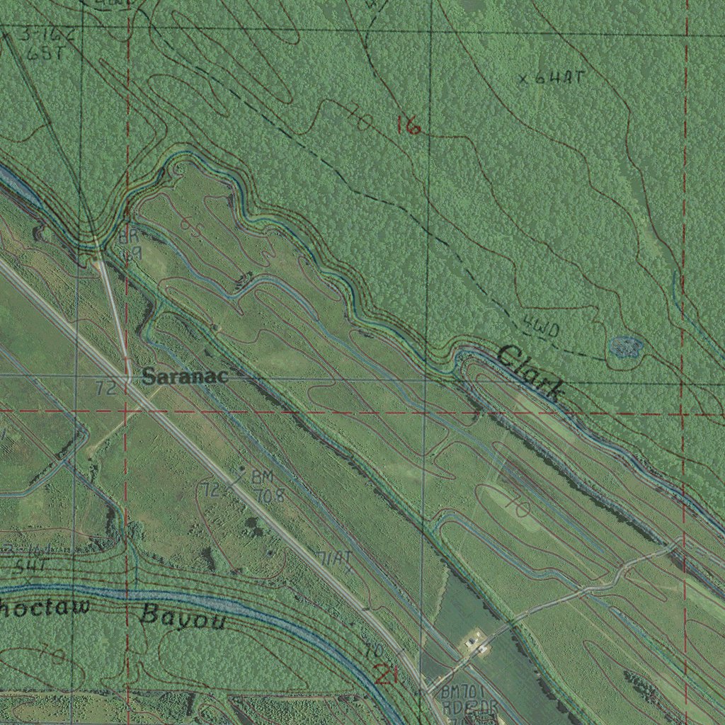 LA-SARANAC: GeoChange 1982-2013 Map by Western Michigan University ...