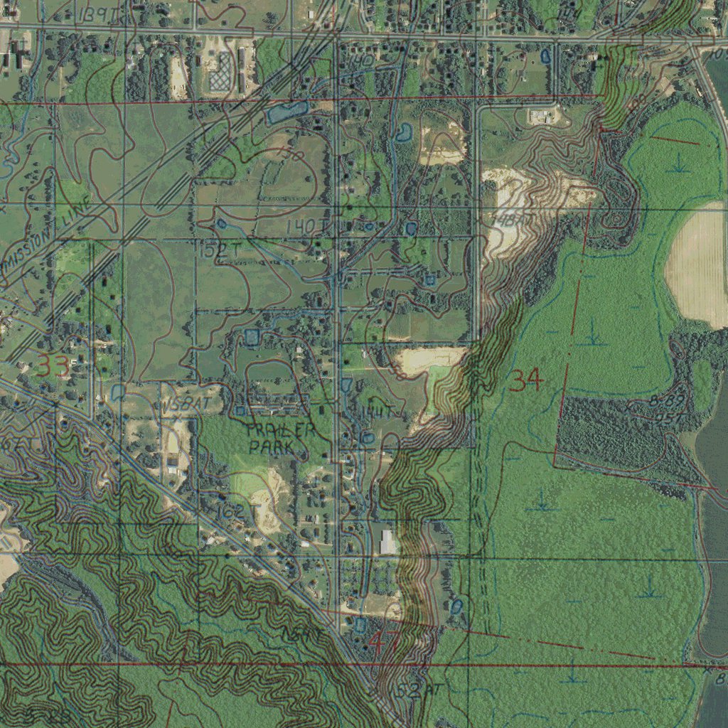 LA-MER ROUGE: GeoChange 1982-2013 Map by Western Michigan University ...