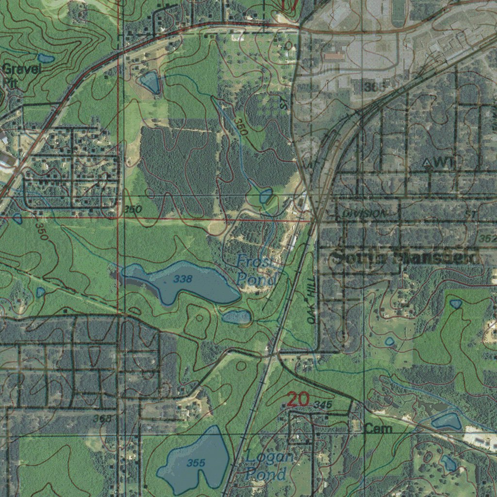 LA-MANSFIELD: GeoChange 1974-2013 Map by Western Michigan University ...