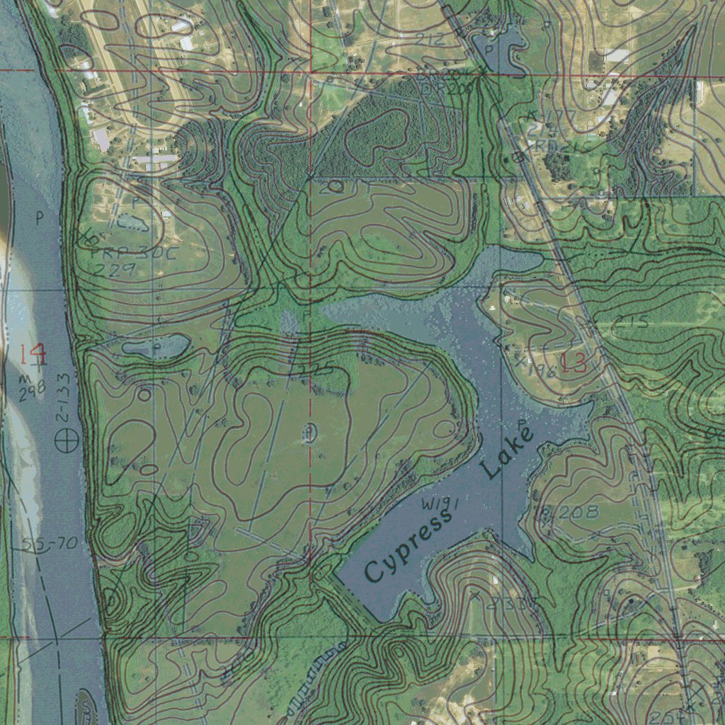 LA-DIXIE: GeoChange 1976-2013 Map by Western Michigan University ...