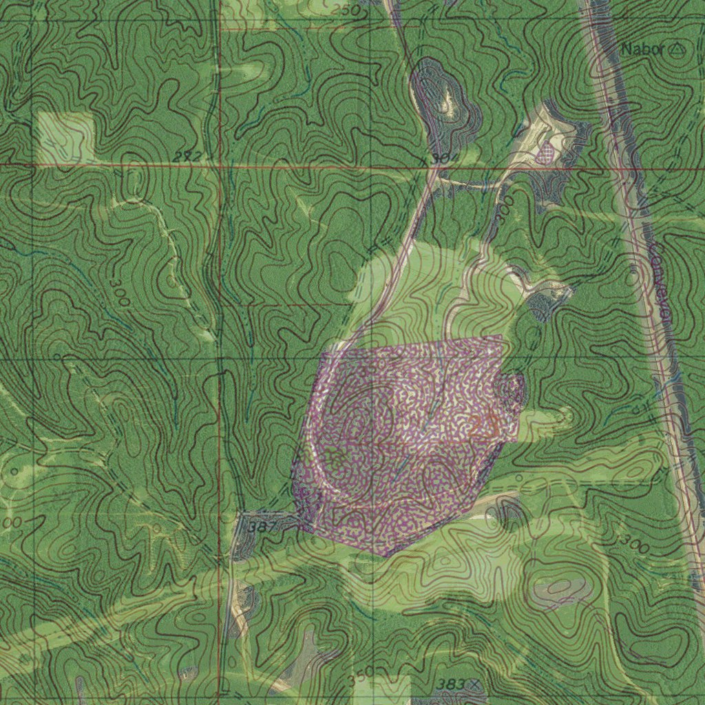 LA-BAYOU PIERRE LAKE: GeoChange 1974-2013 Map by Western Michigan ...