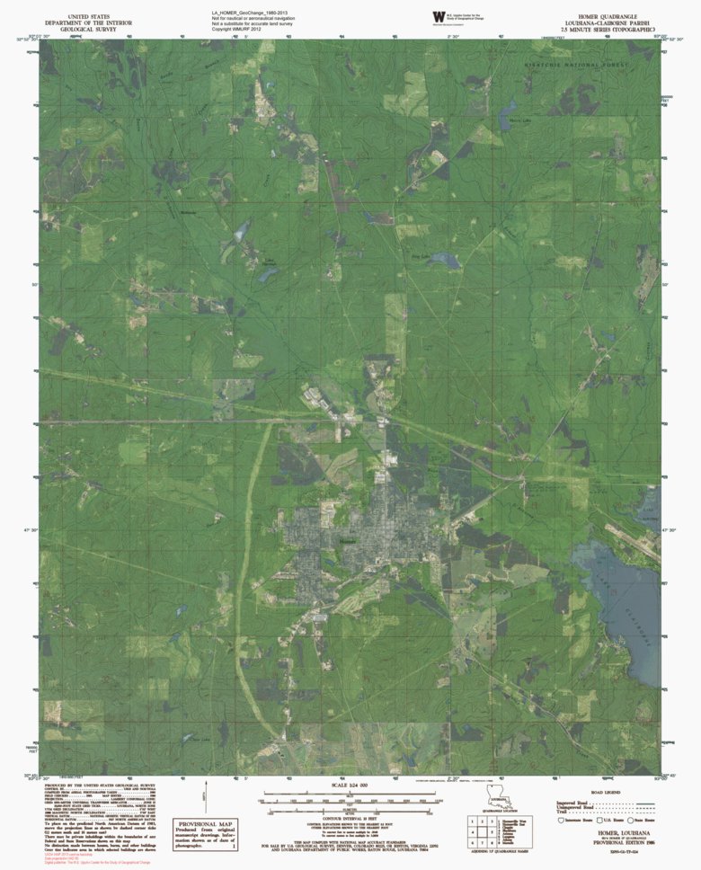LA-HOMER: GeoChange 1980-2013 Map by Western Michigan University ...