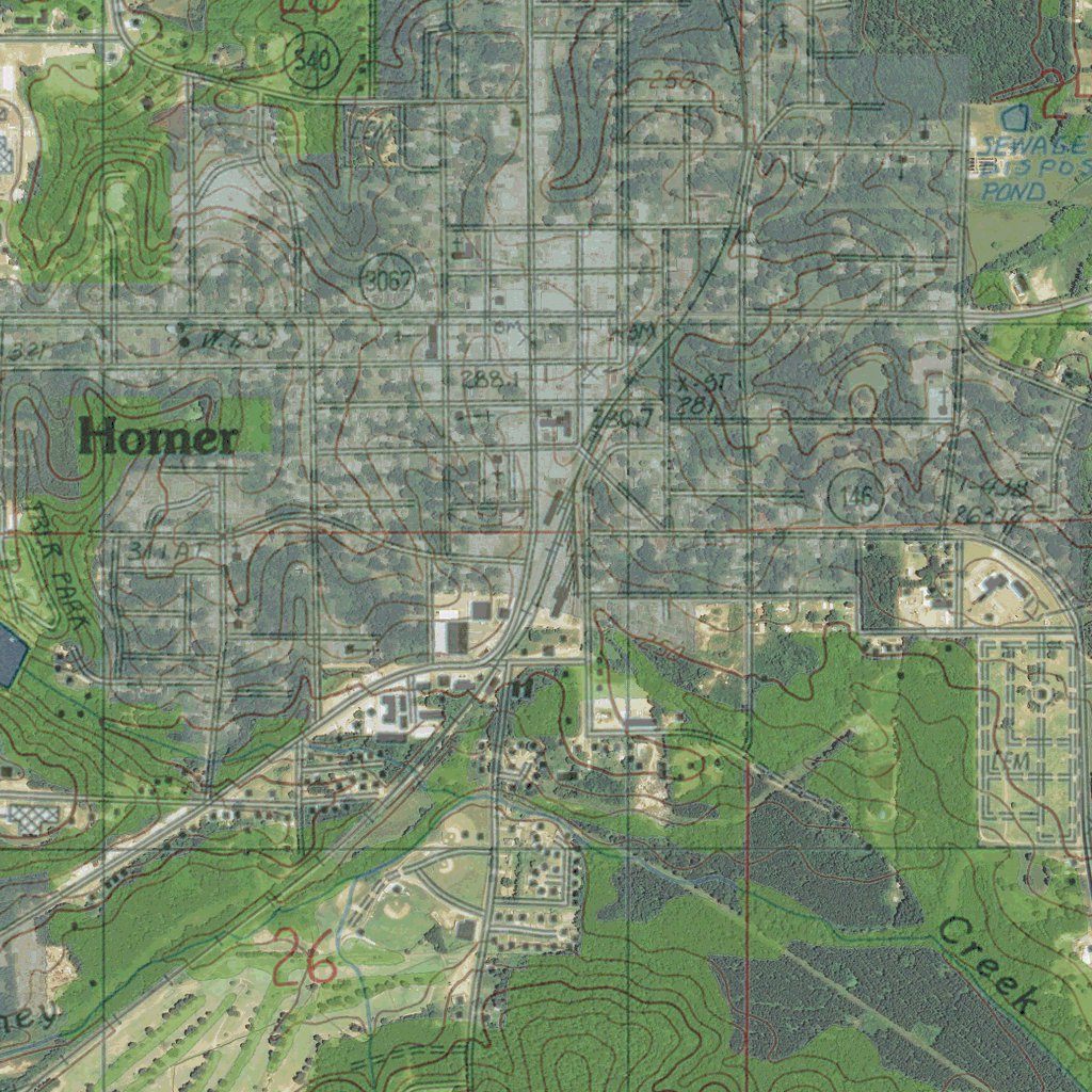 LA-HOMER: GeoChange 1980-2013 Map by Western Michigan University ...