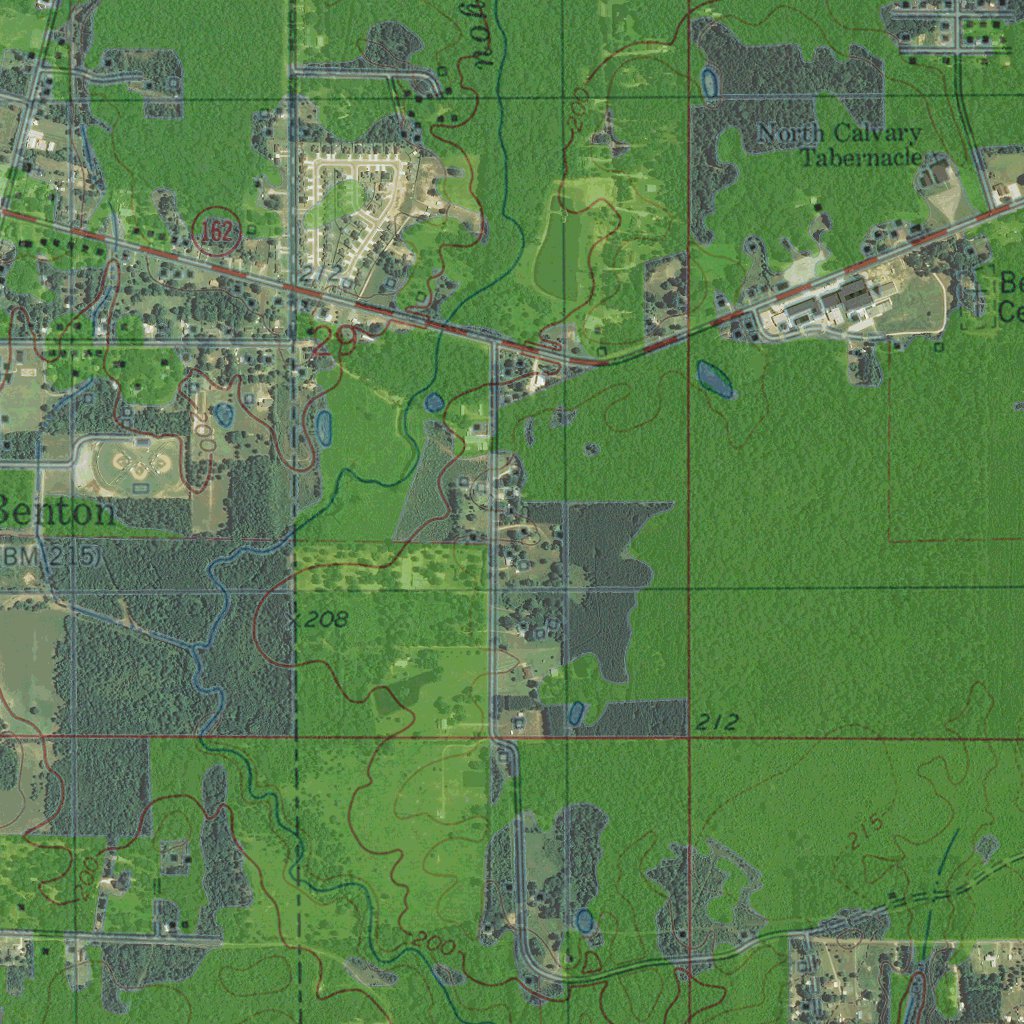 LA-BENTON: GeoChange 1974-2013 Map by Western Michigan University ...