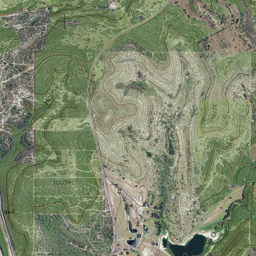 TX-PALUXY: GeoChange 1958-2012 Map by Western Michigan University ...