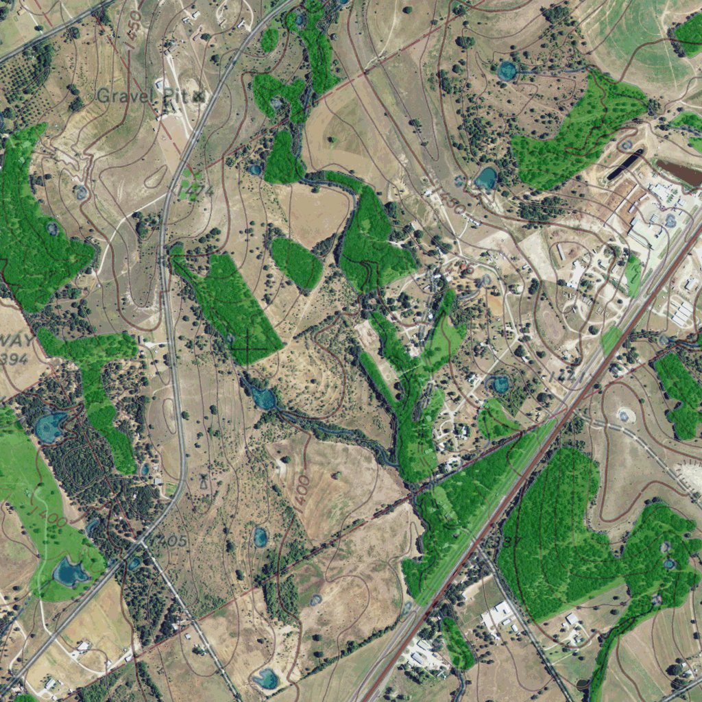 TX-BUNYAN: GeoChange 1964-2012 Map by Western Michigan University ...