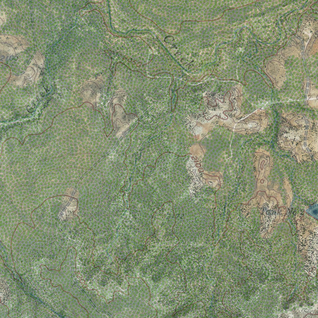 TX-SPADE RANCH: GeoChange 1957-2012 Map by Western Michigan University ...