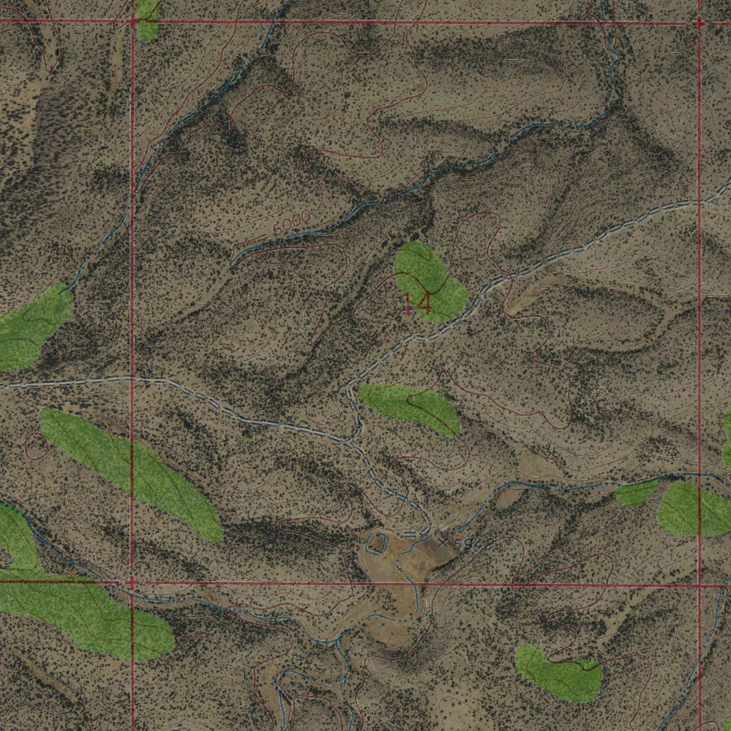 NM-PACKSADDLE CANYON: GeoChange 1972-2011 Map by Western Michigan ...