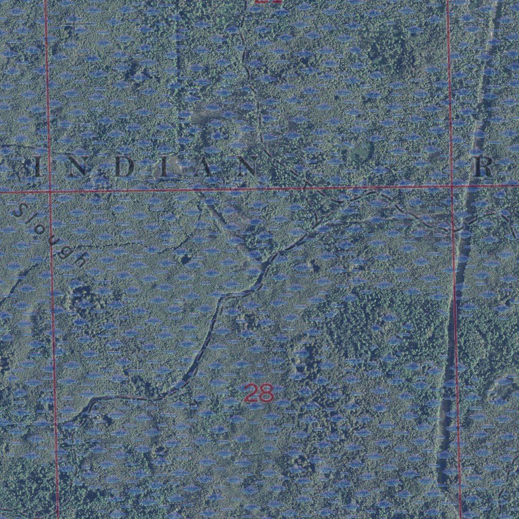 FL-COW BONE ISLAND 1 SE: GeoChange 1971-2010 Map by Western Michigan ...