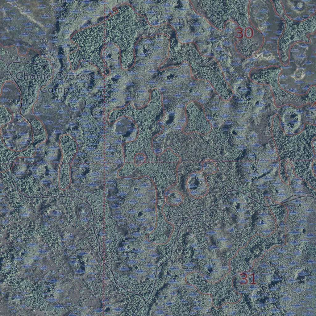 FL-LITTLE MARSH: GeoChange 1971-2010 Map by Western Michigan University ...