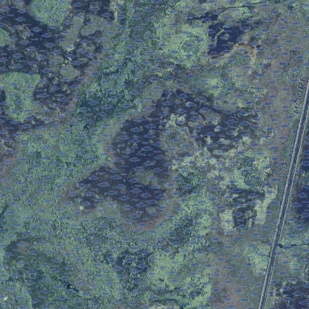 FL-FISHEATING BAY: GeoChange 1970-2010 Map by Western Michigan ...