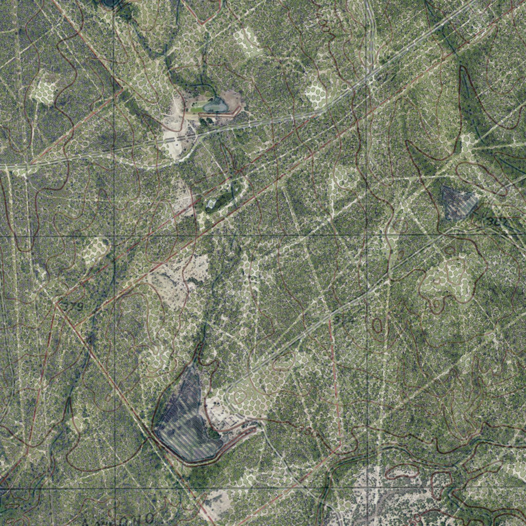 TX-TAM ARROYO SALADO WEST: GeoChange 1974-2012 Map by Western Michigan ...