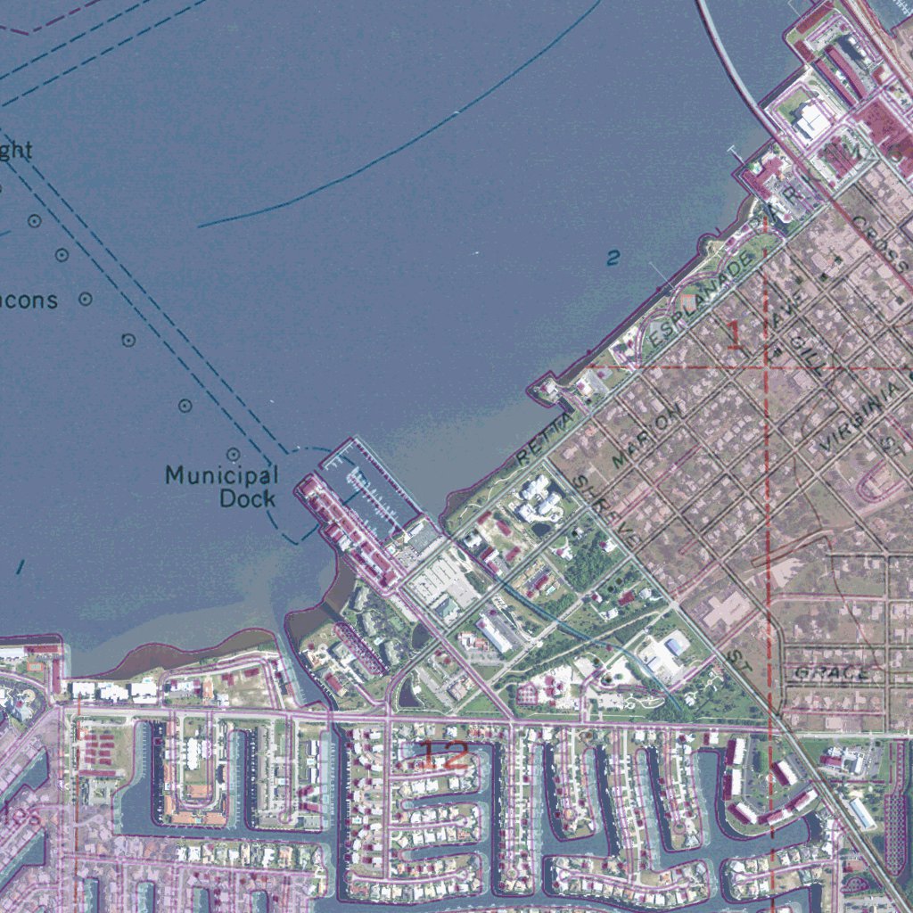 FL-PUNTA GORDA: GeoChange 1951-2010 Map by Western Michigan University ...