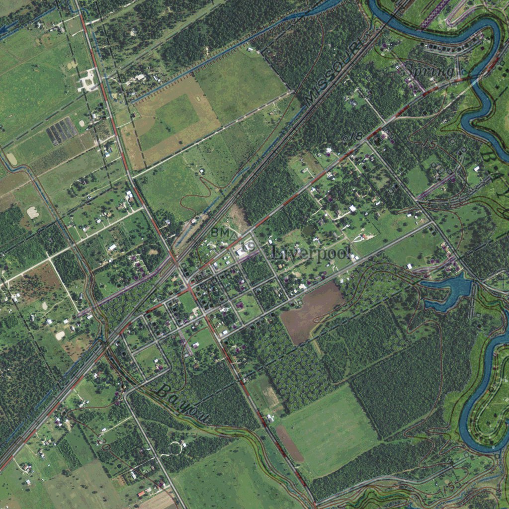 TX-LIVERPOOL: GeoChange 1961-2012 Map by Western Michigan University ...