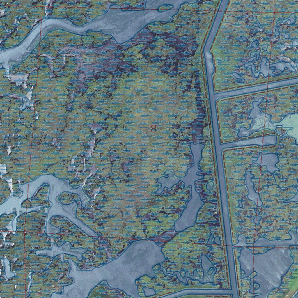 LA-BAYOU SAUVEUR: GeoChange 1963-2010 Map by Western Michigan ...