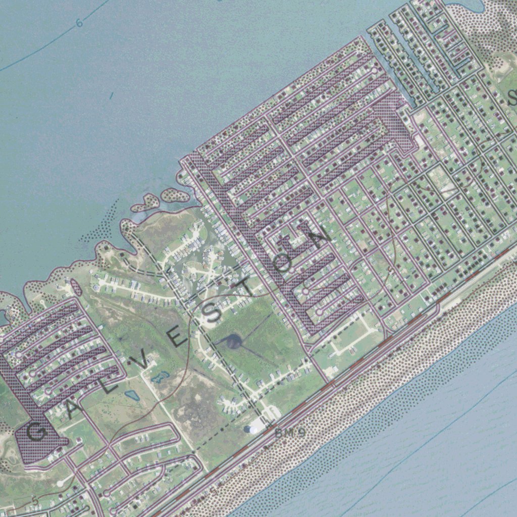 TX-SEA ISLE: GeoChange 1961-2012 Map by Western Michigan University ...