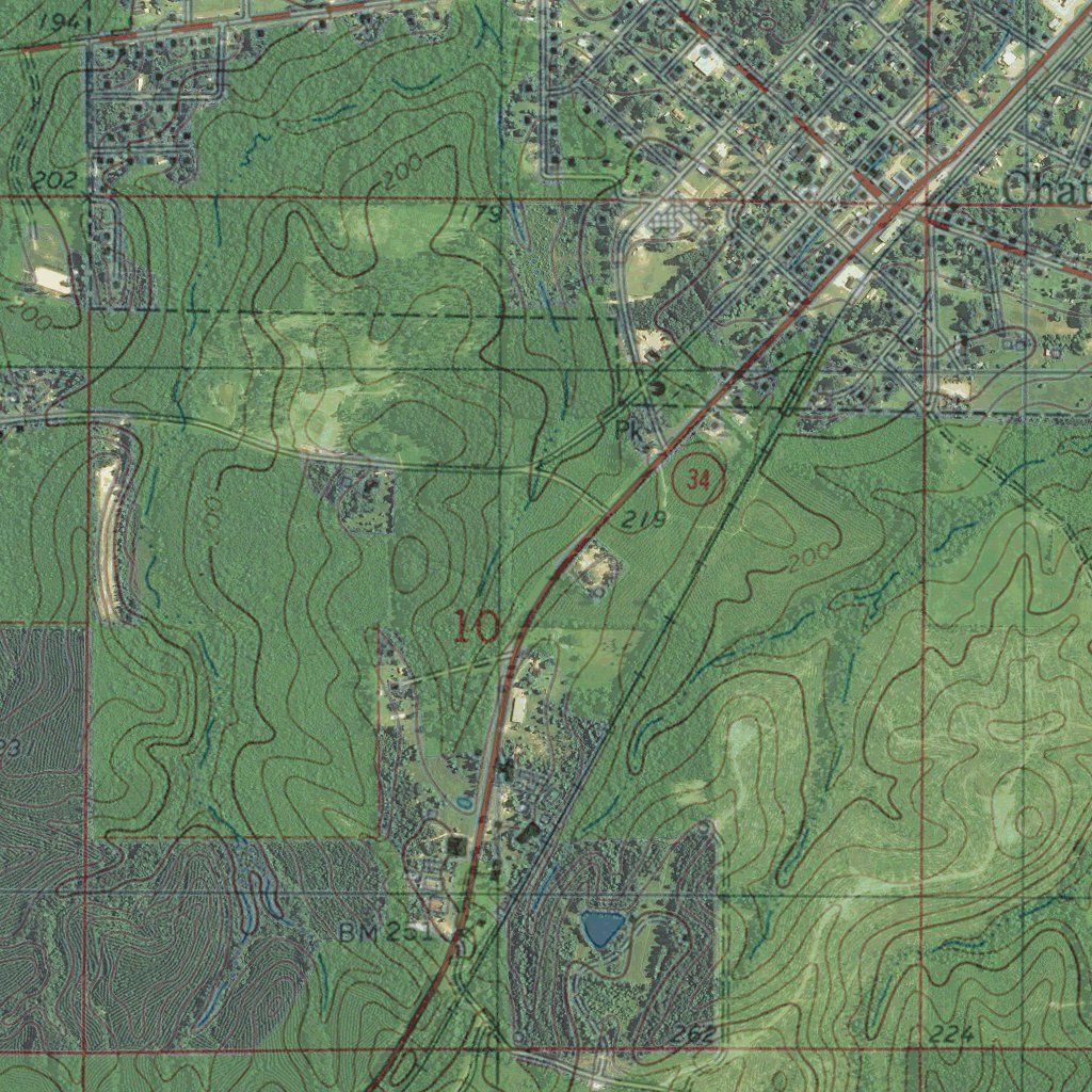LA-CHATHAM: GeoChange 1976-2013 Map by Western Michigan University ...