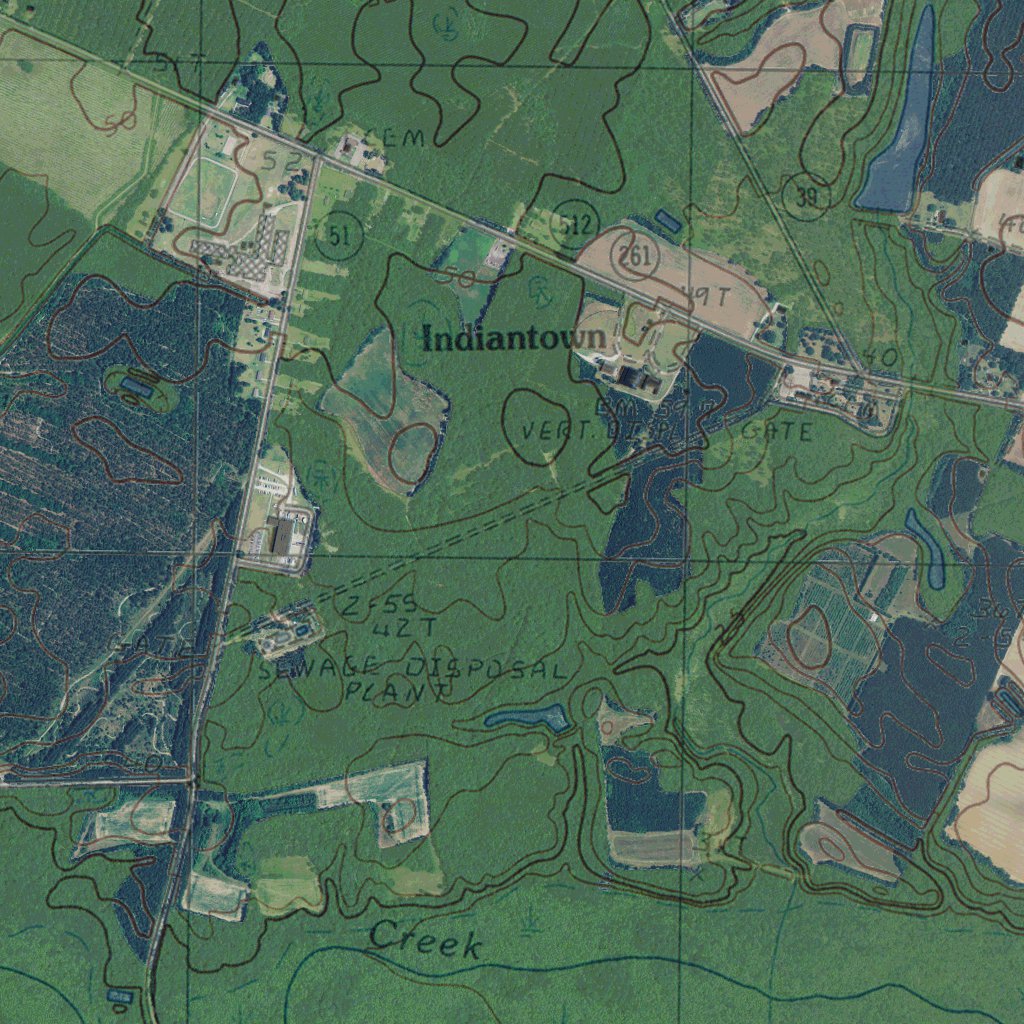 SC-INDIANTOWN: GeoChange 1982-2011 Map by Western Michigan University ...