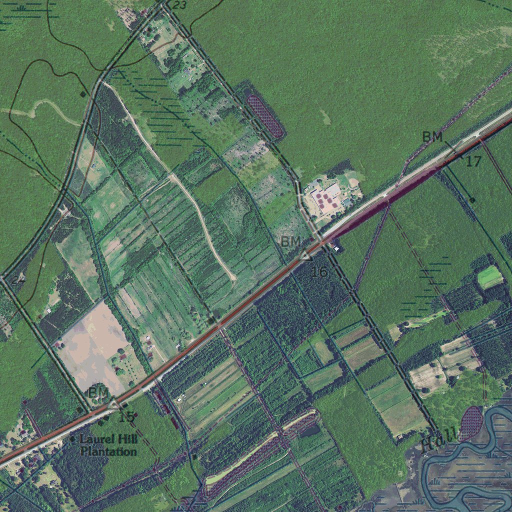 SC-AWENDAW: GeoChange 1942-2011 Map by Western Michigan University ...