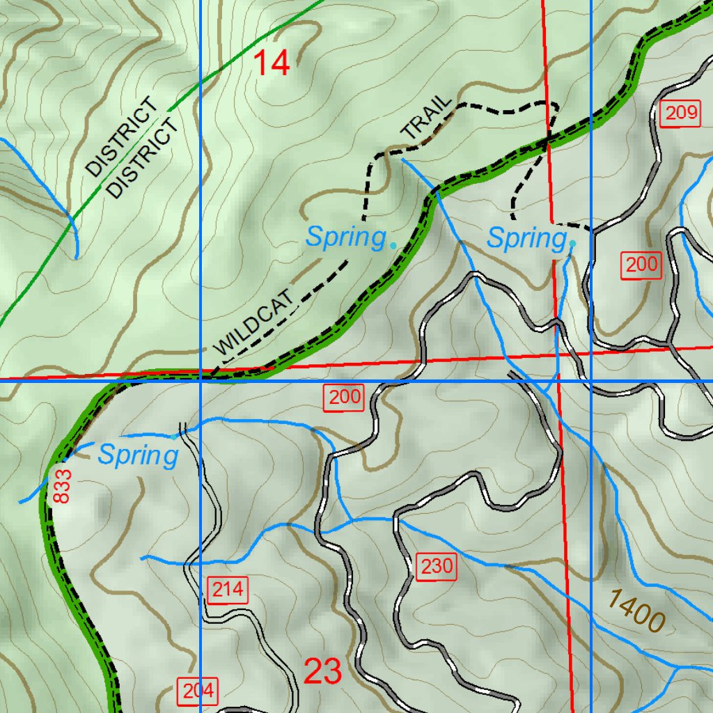 MillCreekWilderness Map by The Map Cache | Avenza Maps