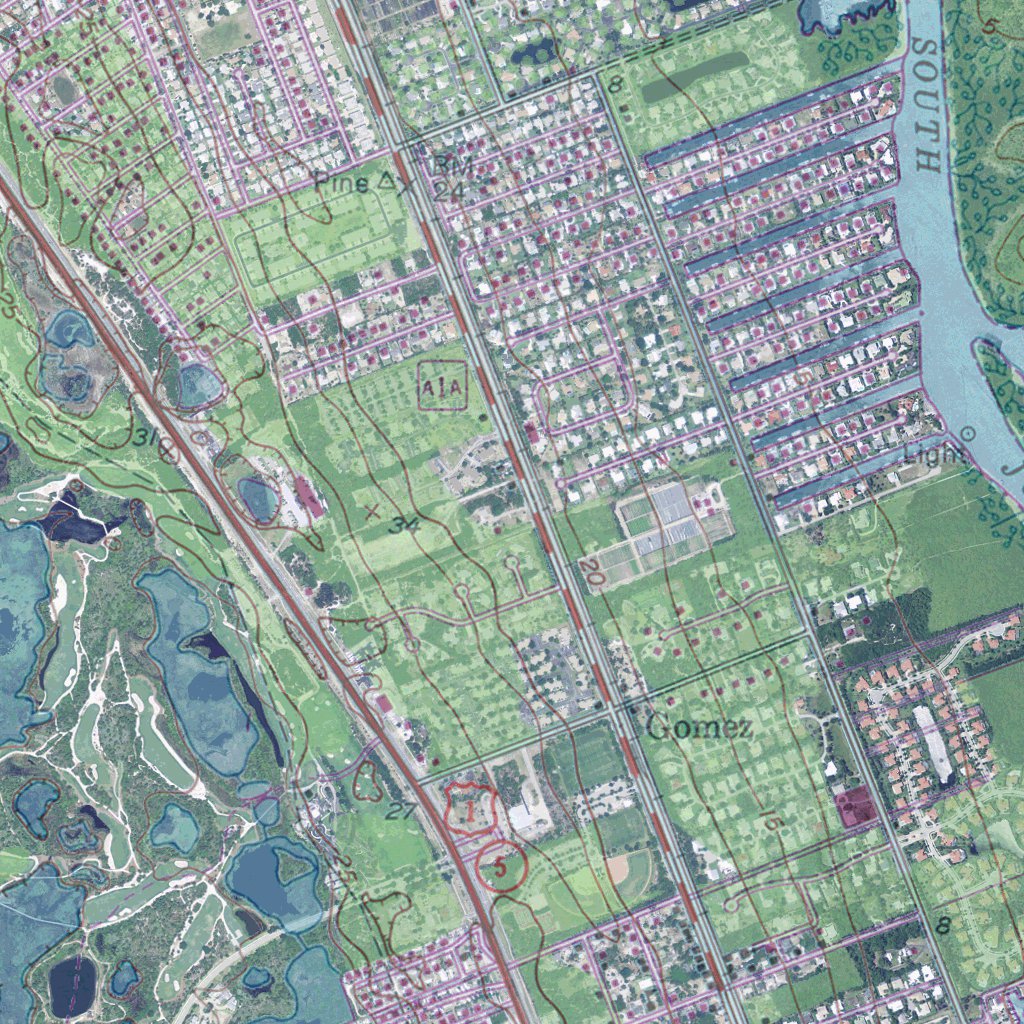FL-GOMEZ: GeoChange 1942-2010 Map by Western Michigan University ...