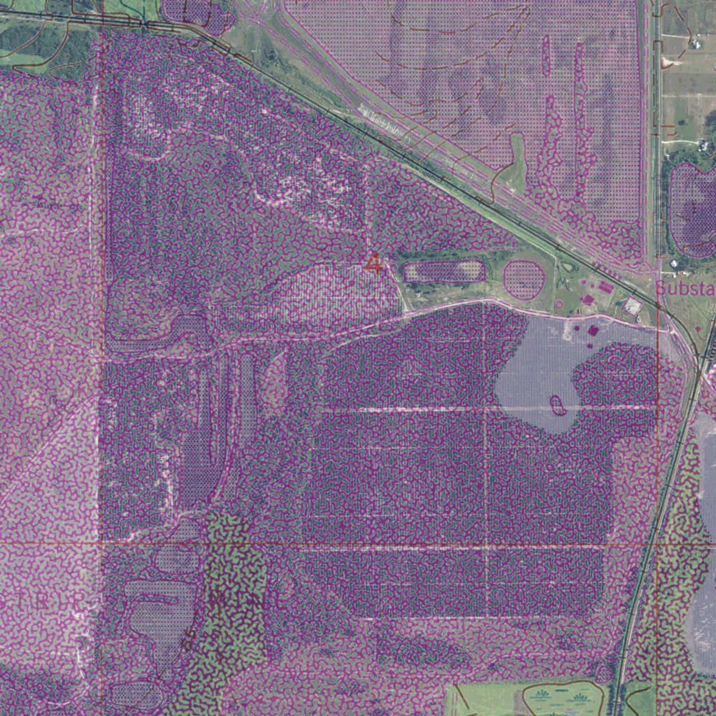 FL-BOWLING GREEN: GeoChange 1951-2010 Map by Western Michigan ...