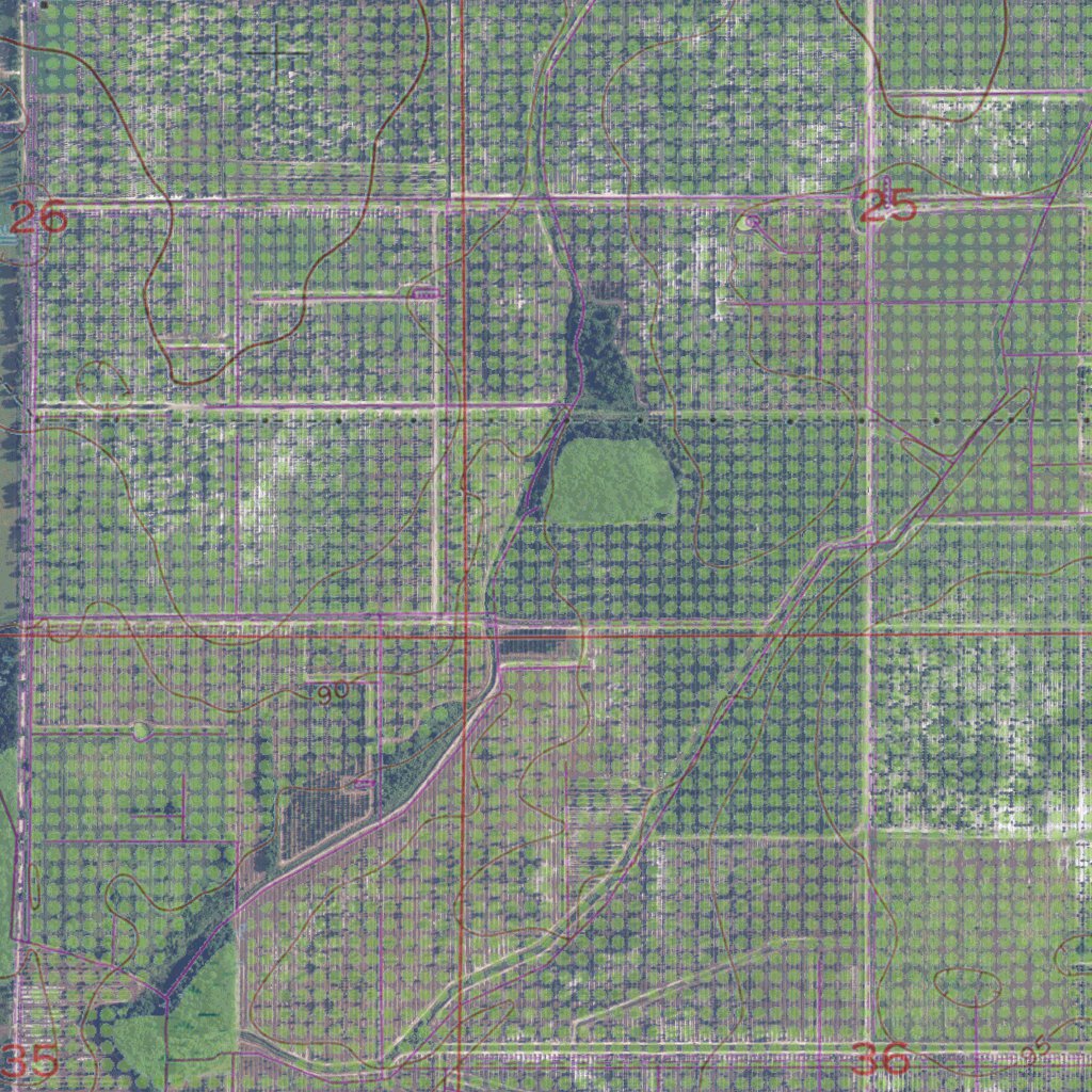 FL-AVON PARK: GeoChange 1950-2010 Map by Western Michigan University ...